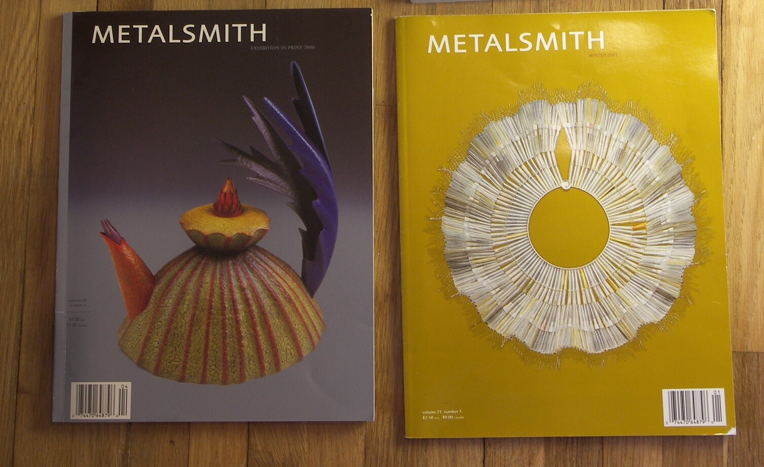 2 Metalsmith Magazine Exhibition 2000 2001 | eBay