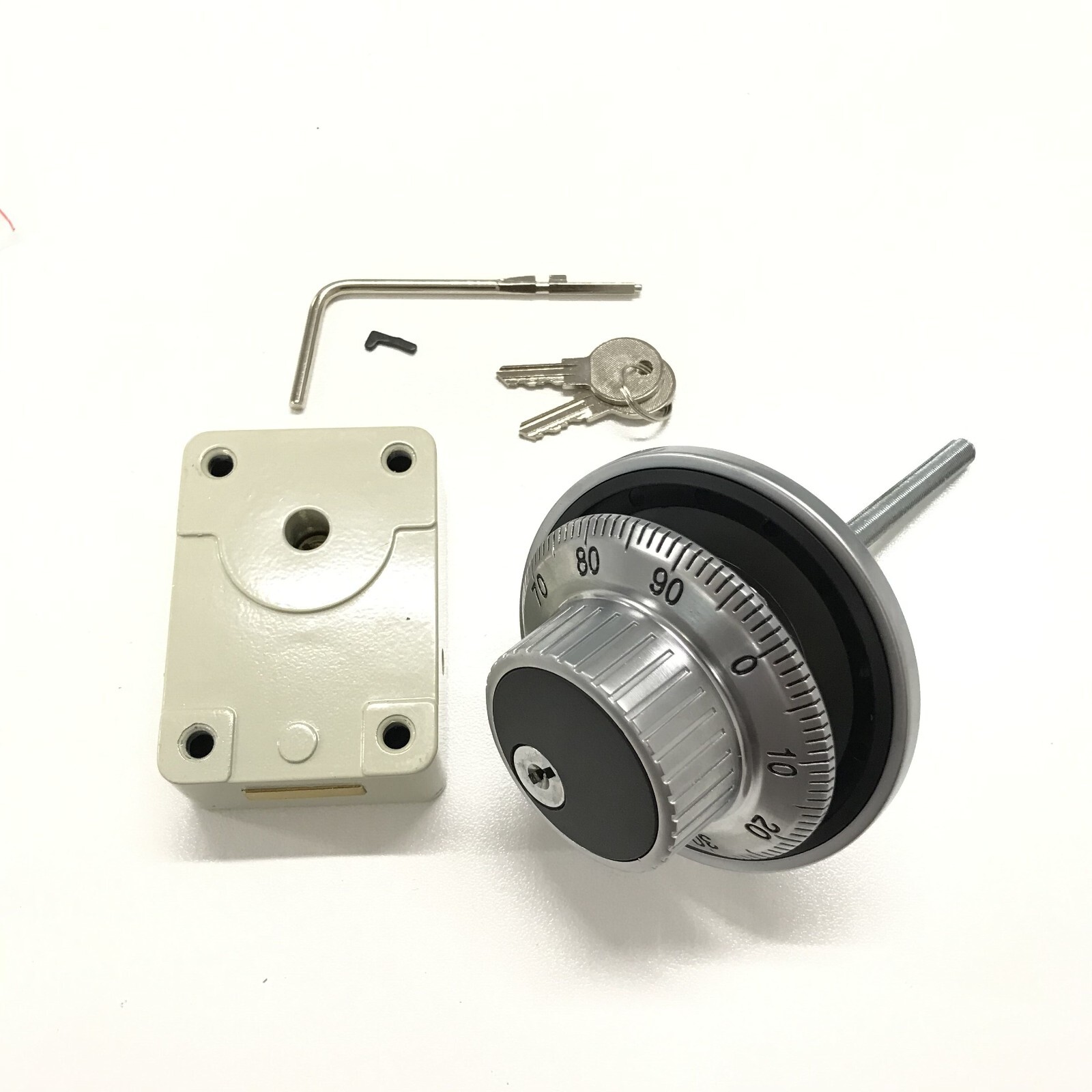 Mechanical Combination Safe Lock Dial and Ring With Keys UL Listed For ...