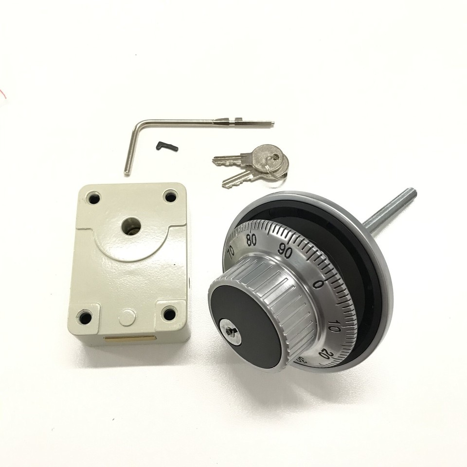 Mechanical Combination Safe Lock Dial and Ring With Keys UL Listed For ...