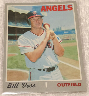 Bill Voss 1970 Topps California Angels Outfield #326 | eBay