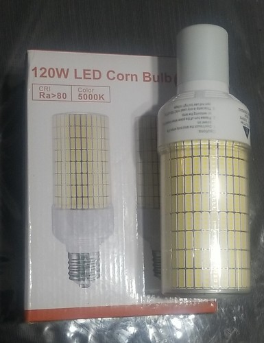120W LED Corn Bulb Light Replace 500W MH/HPS Warehouse Workshop Light ...