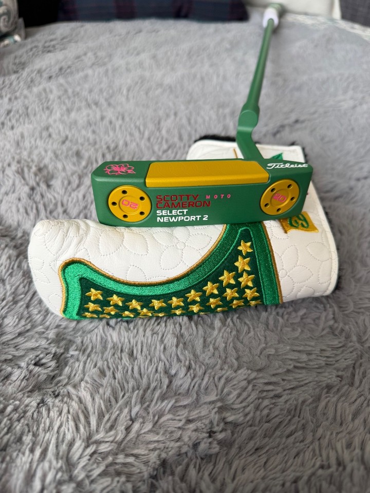 Scotty Cameron Select Newport 2 MOTO Masters Putter with Head Cover | eBay