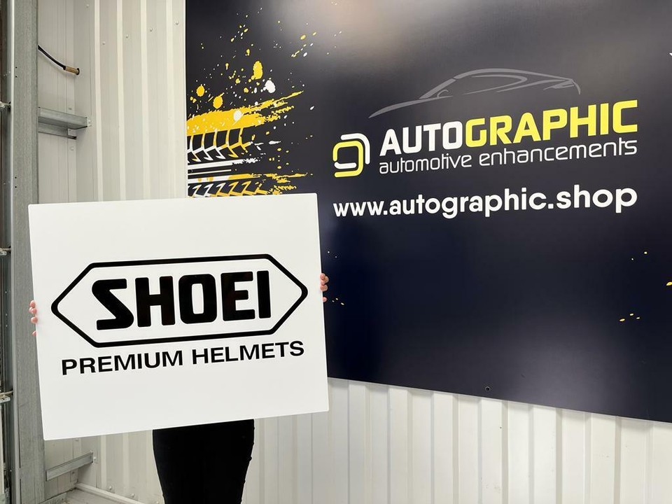 SHOEI Premium helmets mancave sign E35O | eBay