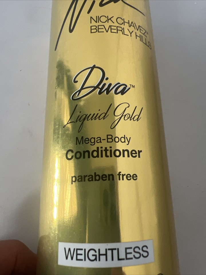 Nick Chavez Diva Liquid Gold Mega Body Conditioner 16 oz New Sealed | eBay