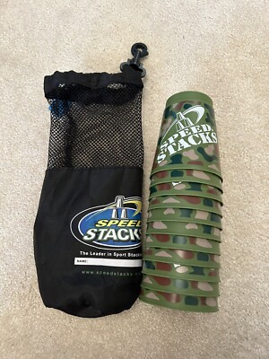 11 Quick Speed Stacker Cups Fast Stacking Stacks Competition Sport Game ...