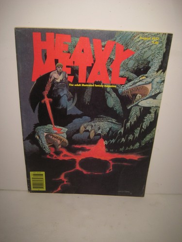 Heavy Metal # 5 August 1977 Rich Corben, Moebius & Cover by Bernie ...