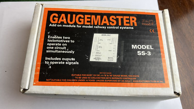 Gaugemaster Model SS-3 Model Railway Addon Module Control Unit | eBay
