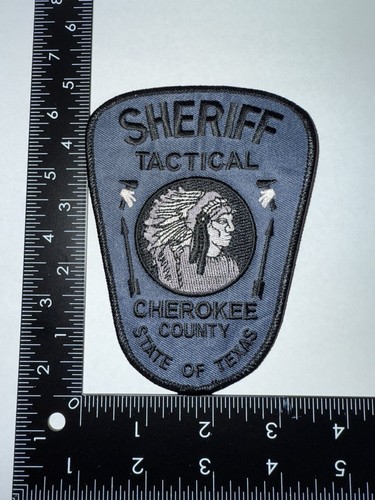 Cherokee County TX Sheriff Tactical Patch– Obsolete – Authentic – Collectible | eBay