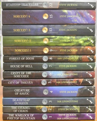 FIGHTING FANTASY Adventure GAMEBOOK Solo Wizard Books U PICK | eBay