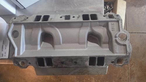 Edelbrock X1 6x2 Cross Ram Intake Manifold 6-2 BBL Carbs Small Block ...