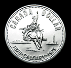 1875-1975 silver BU $1 celebrating the founding of Calgary | eBay