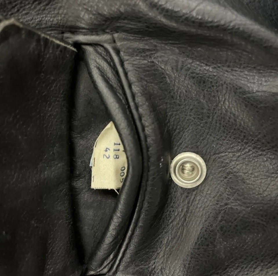Vintage Schott NYC Perfecto Model 118 Black Motorcycle Jacket sz 42 ...