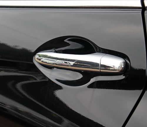 ABS Chrome Exterior Smart Door Handles Cover Trim For Honda CR-V CRV ...