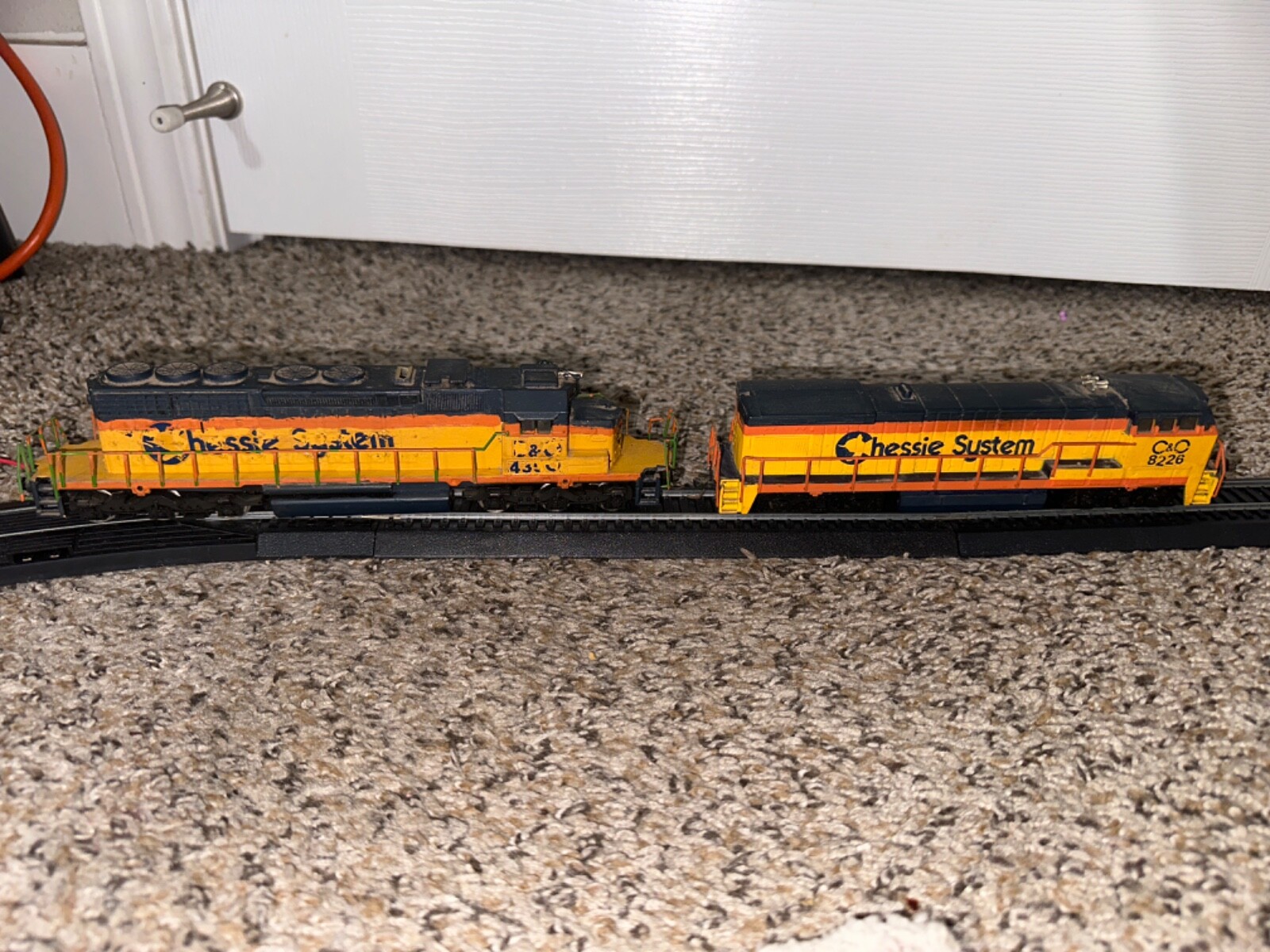 ho scale chessie system locomotive -B&O 4350- C&C 8226- read | eBay