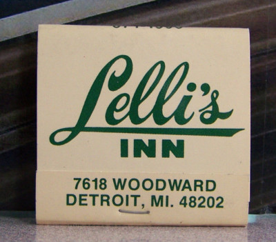 Rare Vintage Matchbook L2 Detroit Michigan Lelli's Inn Northern Italian ...