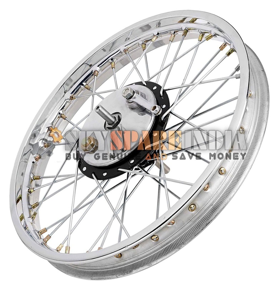Front & Rear 19'' Half Width Hub Wheel Rim Set Compatible With Royal ...