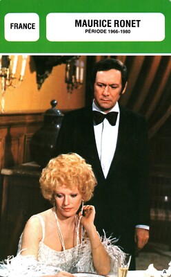FICHE CINEMA : ACTEURS : MAURICE RONET 1966-80* | eBay