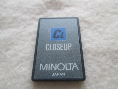 Minolta genuine Close Up card for α5700i or α8700i etc.. from Japan | eBay
