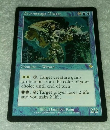 Magic The Gathering - Invasion Stormscape Master MTG LP | eBay