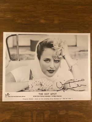 Actress Virginia Madsen Autographed 8 X 10 Press Kit Style Photograph ...