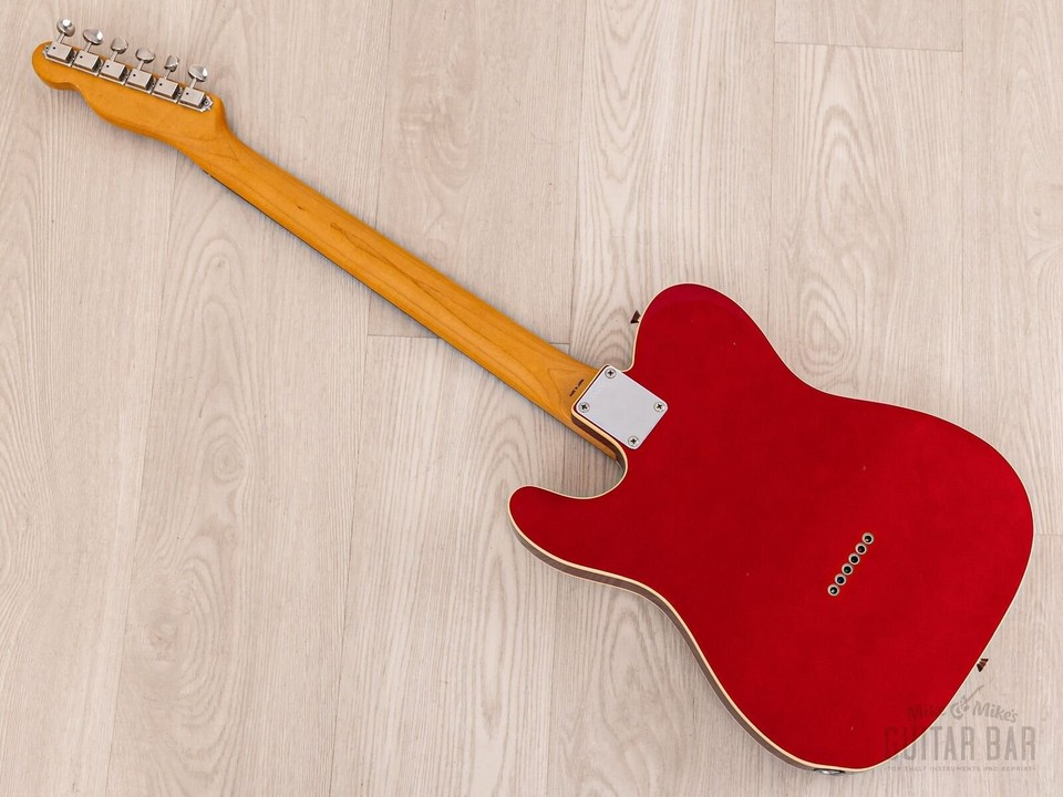 1990 Fender '62 Telecaster Custom TL62B-650 Candy Apple Red Near-Mint ...