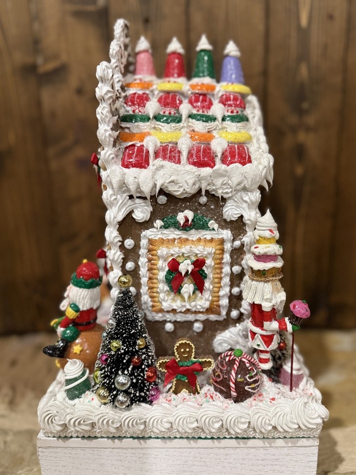 SWEET SAVANNAH GINGERBREAD HOUSE RARE | eBay