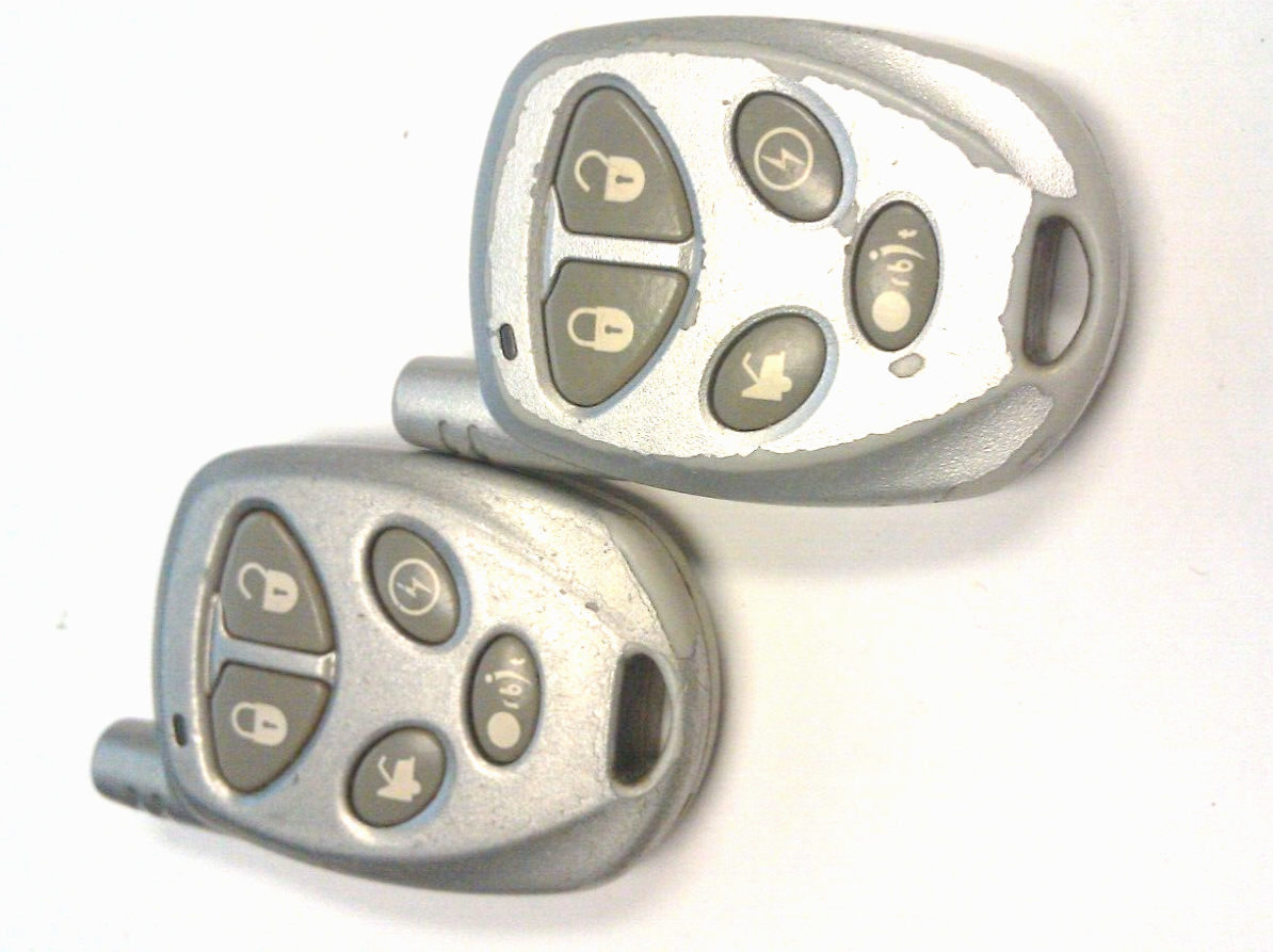 LOT OF 2 NAHTDK4 ORBIT SILVER KEYLESS REMOTE START FOB TRANSMITTER ...