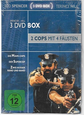 Bud Spencer & Terence Hill: 2 Cops mit 4 Fäusten [3 DVDs, Sammlerbox ...