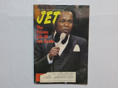 Jet Magazine January 3, 1980 - Singer Lou Rawls O6 | eBay