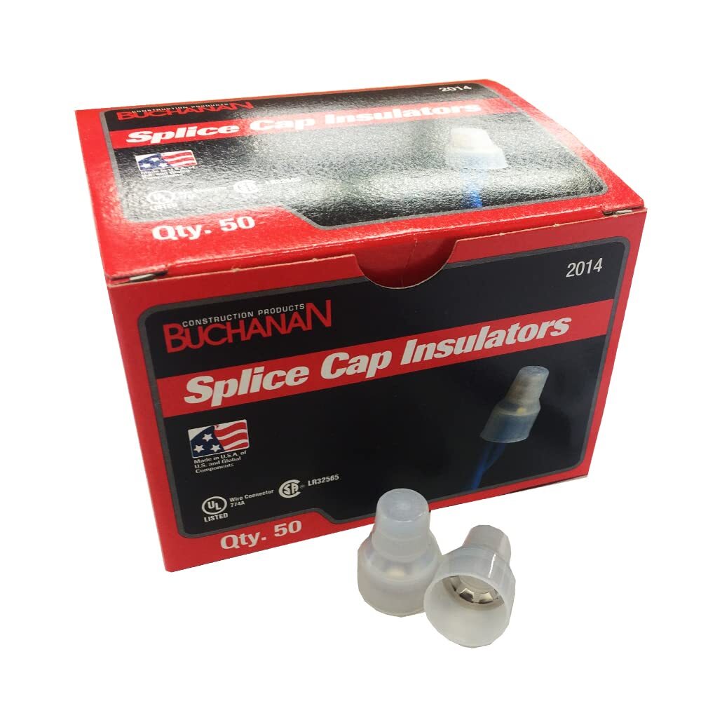Buchanan 2014 Splice Cap Insulators, 50 pc | eBay