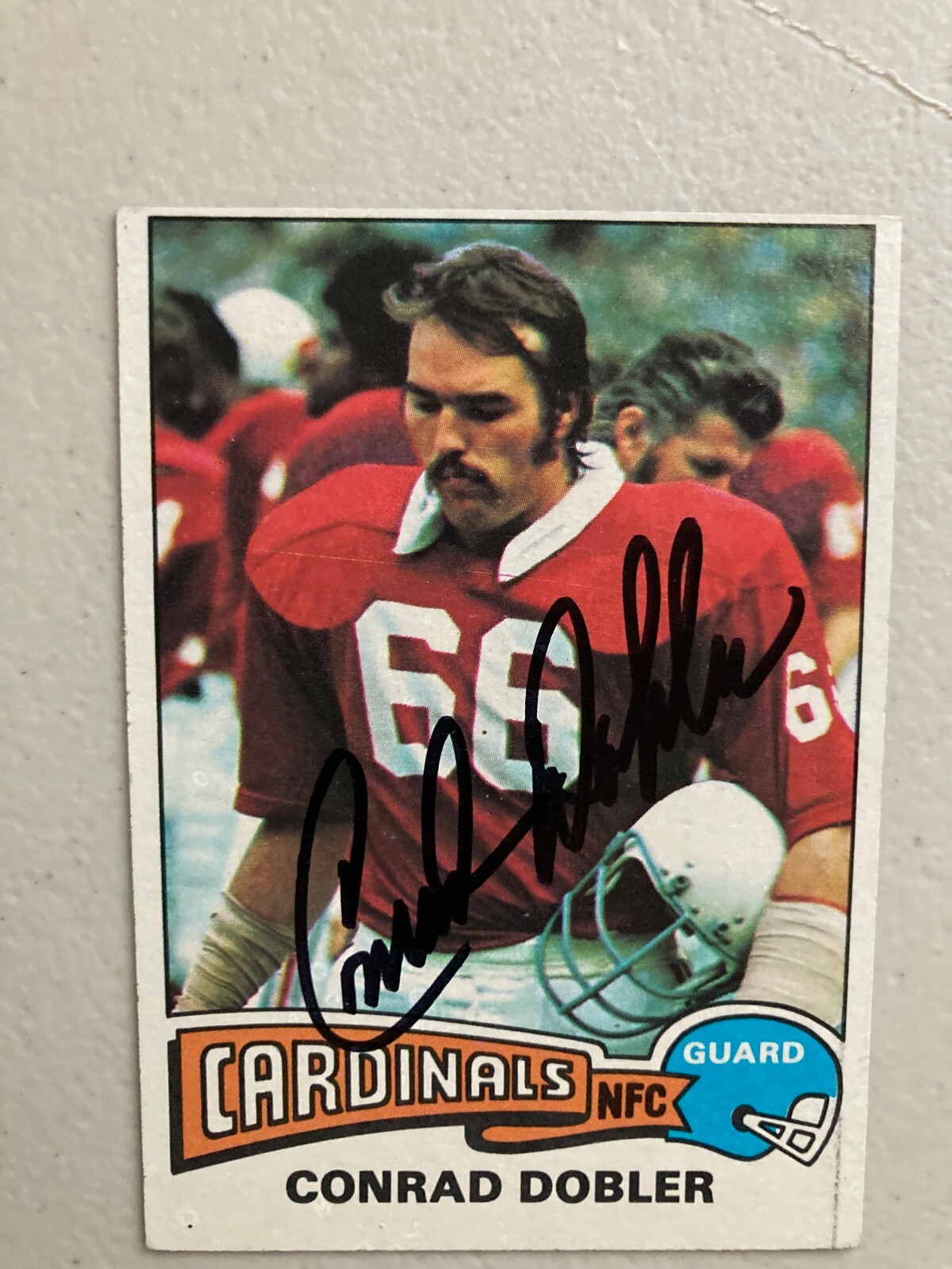 St. Louis Cardinals Conrad Dobler signed 1975 Topps card | eBay