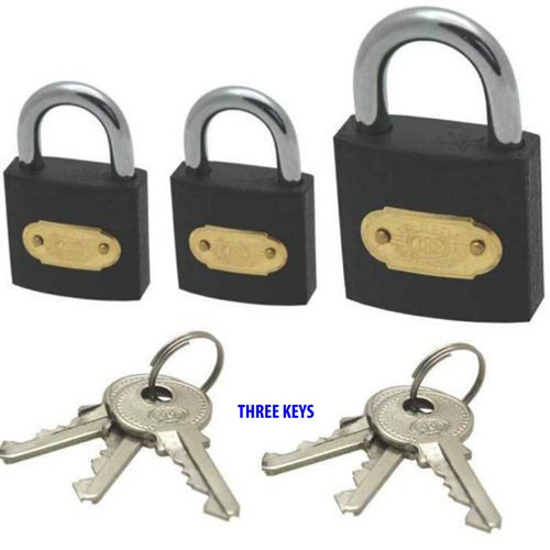 BOXED WATERPROOF HEAVY DUTY HIGH QUALITY METAL SECURITY PADLOCK INDOOR ...