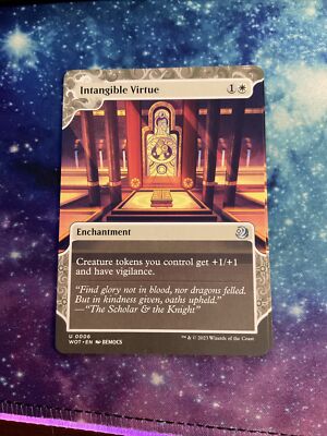 Intangible Virtue Enchanting Tales - WOT 0006 - NM - MTG Magic | eBay