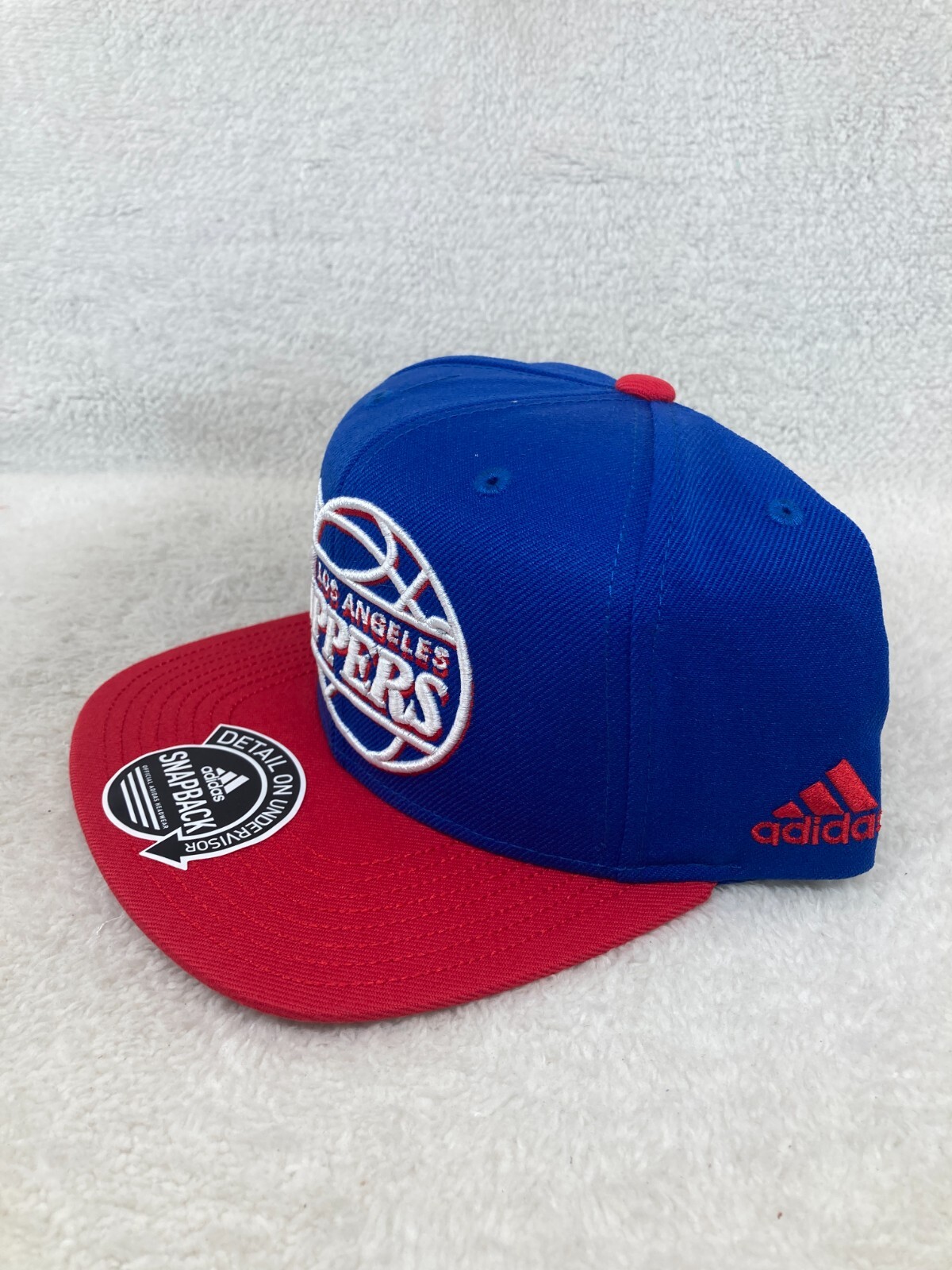 Los+Angeles+Clippers+Adidas+Snapback+Cap+Hat+OSFM+Red+Blue+NBA for sale ...