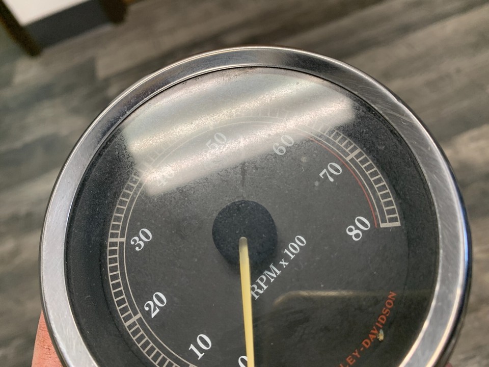 Harley Davidson Dyna Low Rider Super Glide Sportster OEM RPM Tachometer ...