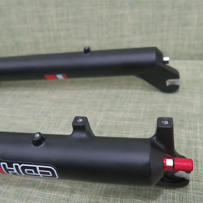 CDH 20X4.0" Fat Tire Bike Fork, Air Suspension Bicycle Fork Double ...