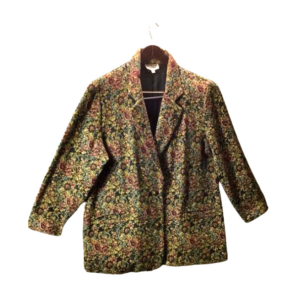 Stephanie Queller Woman Vintage Blazer Long Sleeves F… - Gem