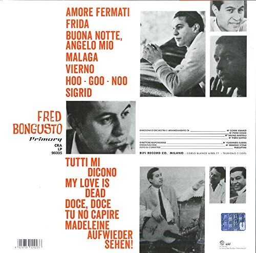 Fred Bongusto Fred Bongusto (Vinyl) (UK IMPORT) 4029759129233 | eBay