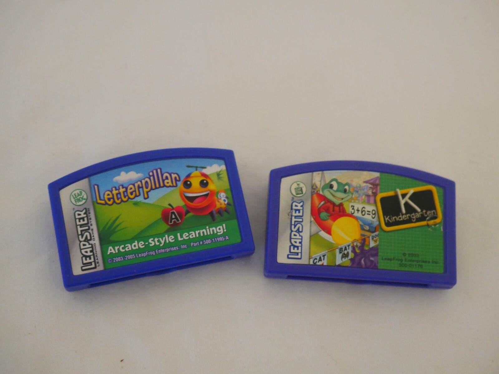 Leap Frog Leapster Game Cartridges — Lot of 6 Leapfrog Games Untested ...