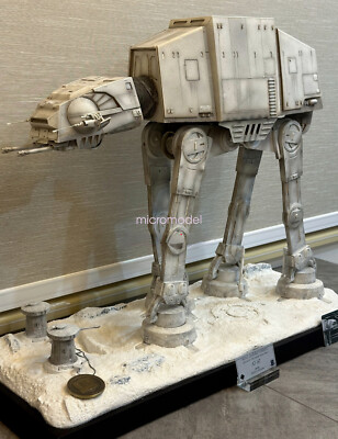 MYC Star Wars ATAT Statue Resin Figure Model Collectible Limited Snow ...