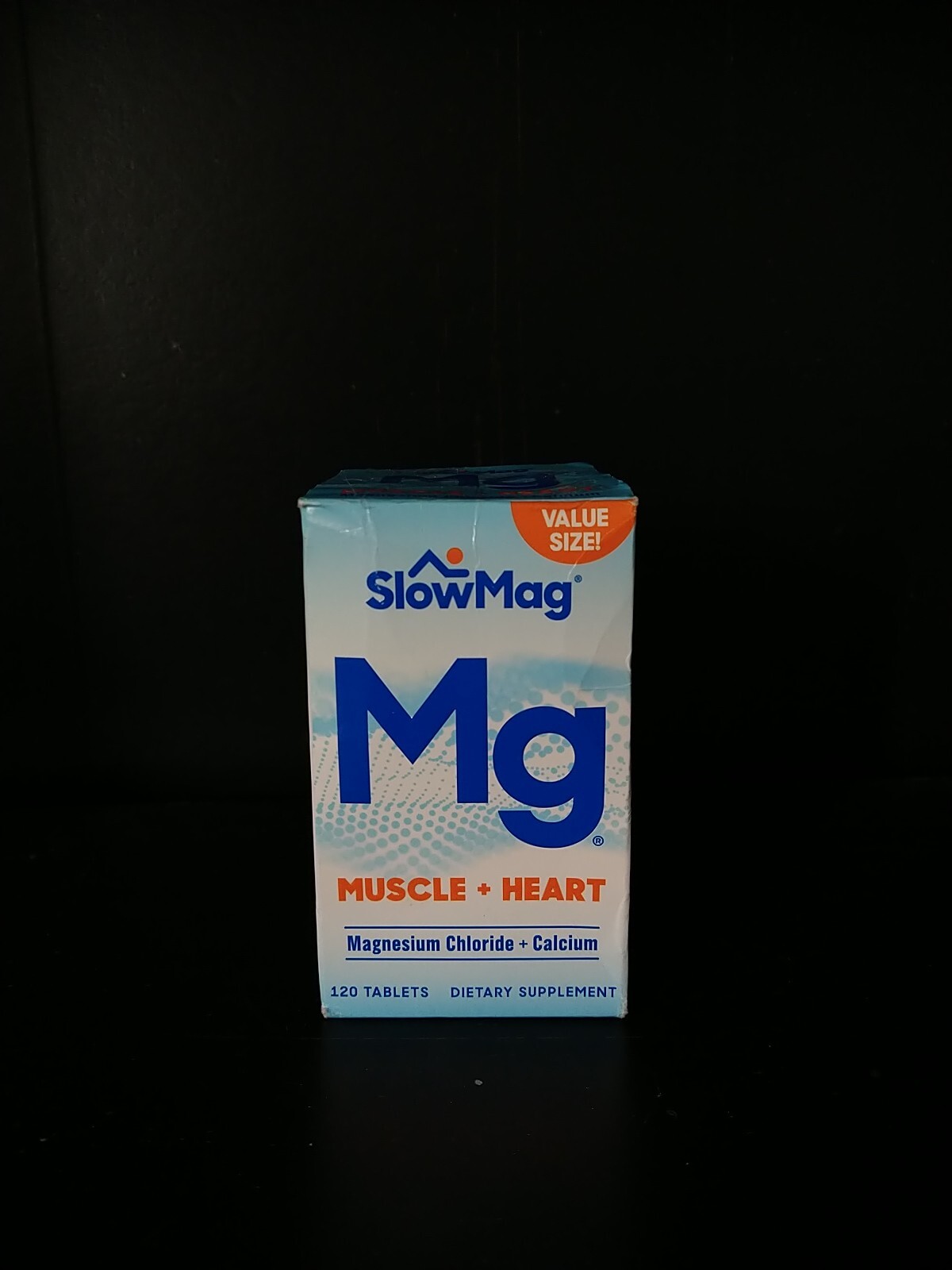 Slow-Mag Mg Muscle + Heart Magnesium Chloride & Calcium (120 tablets ...