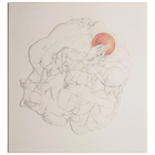 Sol Kjok (Norwegian-born, NYC-based) Two Nude Figures with Sphere ...