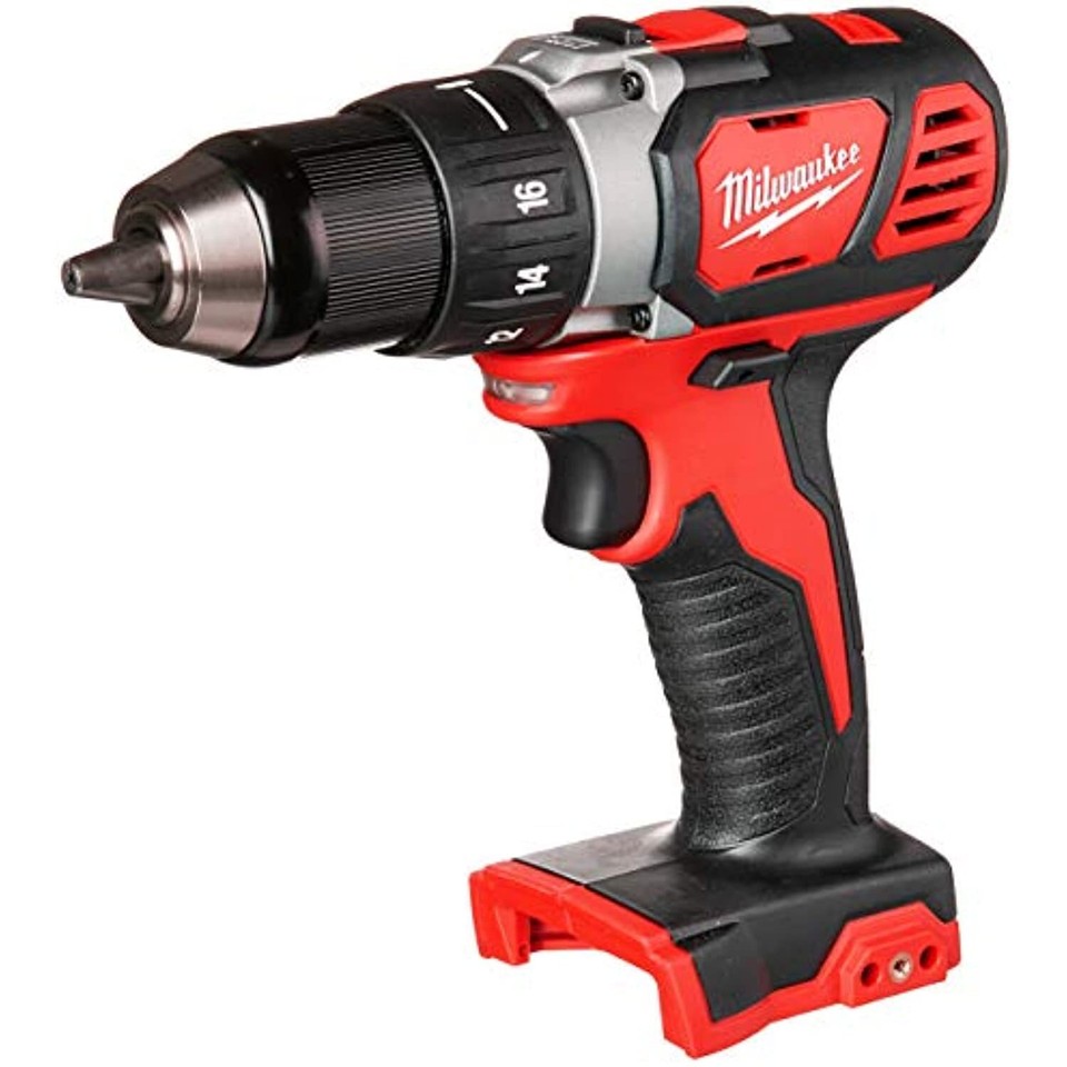 Milwaukee 2606-22CT M18 Cordless Drill/Driver Kit, 18 V, Red ...