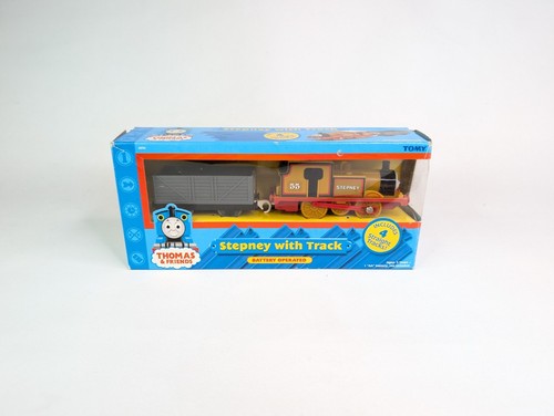 TOMY Thomas And Friends Stepney With Track Complete In Box Works! 2005 ...
