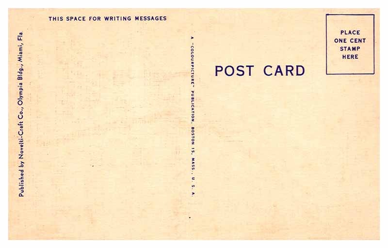 Postcard CHURCH SCENE Miami Florida FL o/19 AP2496 | eBay