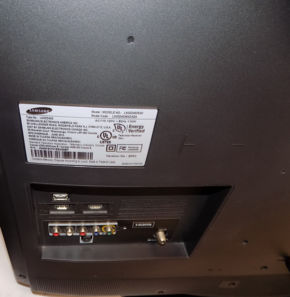 Samsung LN32D403E4D 32" 720p HD LCD Television with Remote | eBay
