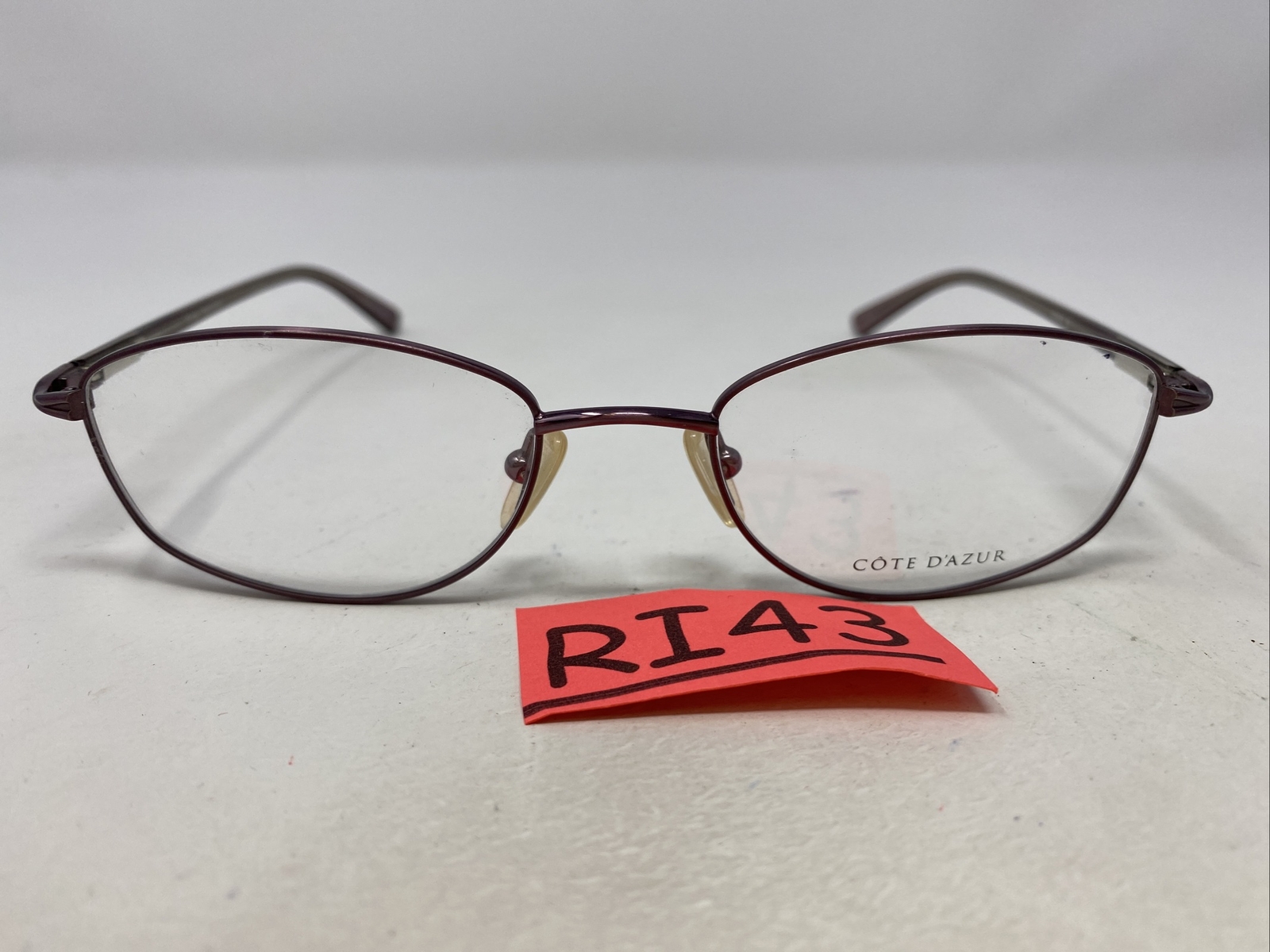 Cote D’Azur CDA202 03 51–19-135 Light Purple Full Rim Eyeglasses Frame ...