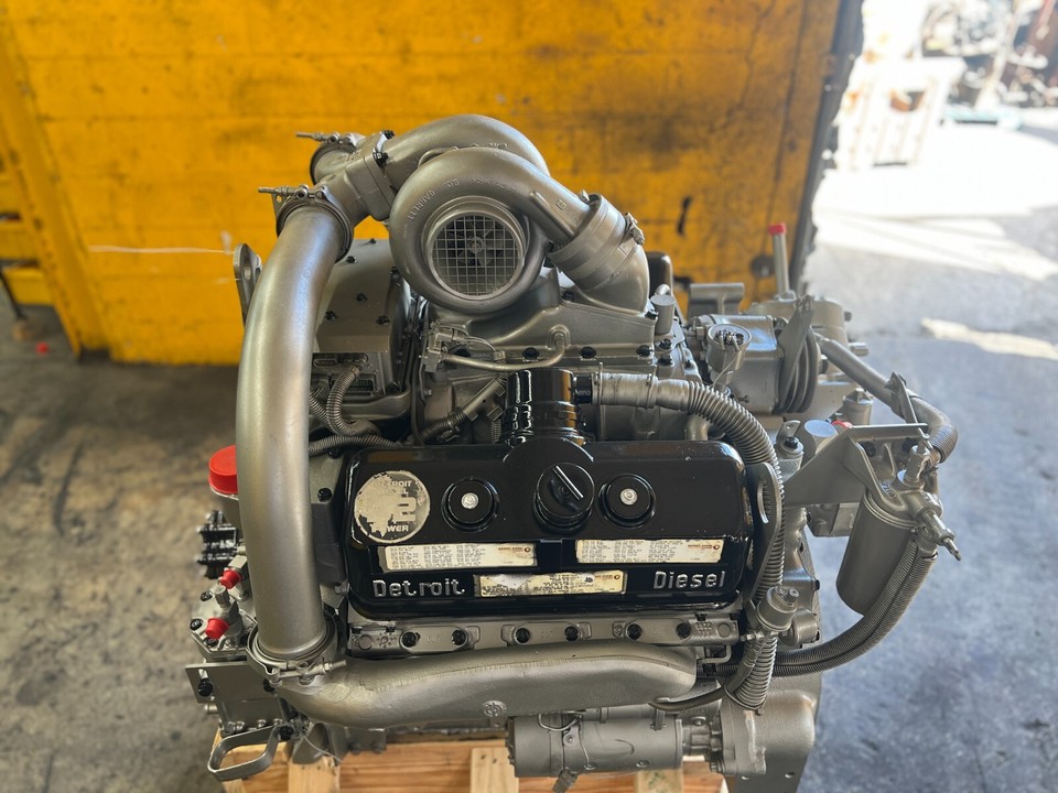 1993 Detroit 6V92 Diesel Engine For Sale, 6V92TA, DDEC2, SILVER | eBay
