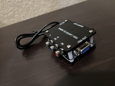 Component YPbPr to RGBS/VGA Converter for Retro Game Console/Set-top ...
