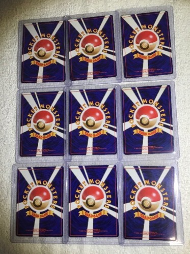 NM Pokemon COMPLETE Japanese NEO Premium File 1 PROMO 9 Card Genesis ...